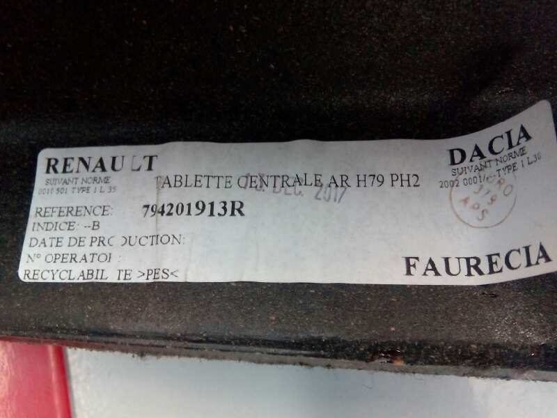 Rear parcel shelf DACIA DUSTER (HS_) 1.5 dCi (HSMD, HSM3) 2845663 | B-Parts