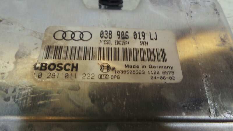 Engine control unit (ECU) AUDI A4 B6 (8E2) 1.9 TDI 341431 | B-Parts
