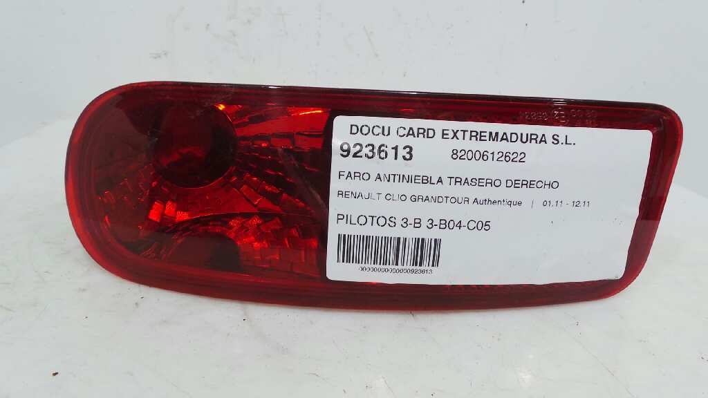 Faro antiniebla trasero RENAULT CLIO III Grandtour (KR0/1_) 1.5 dCi ...