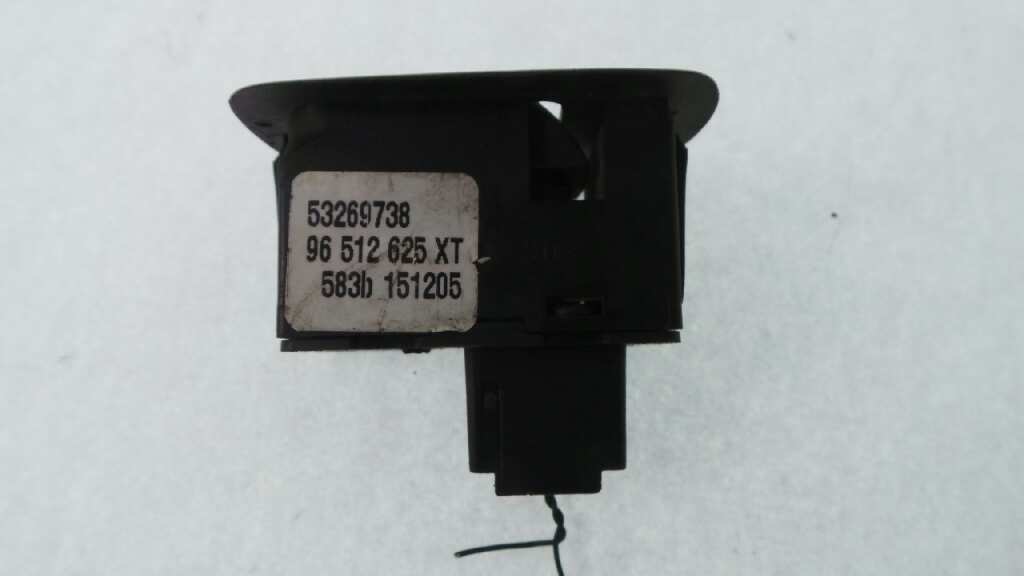 Right front window switch PEUGEOT 307 CC (3B) 2.0 HDi 135 96512625XT ...