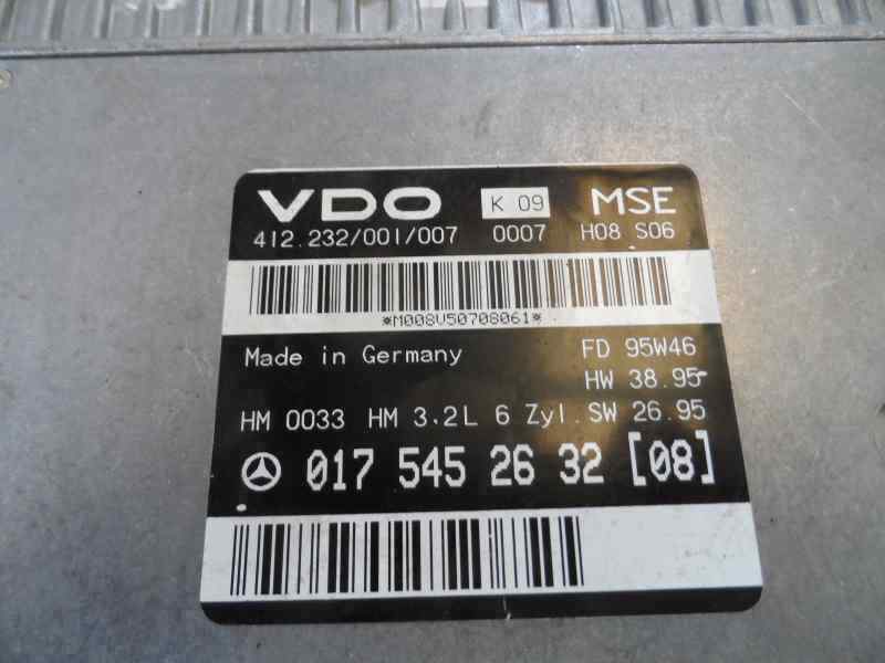 Engine control unit (ECU) MERCEDES-BENZ E-CLASS (W210) E 320 (210.055 ...