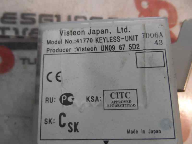 Electronic module FORD RANGER (ET) 2.5 TDCi 4x4 | B-Parts