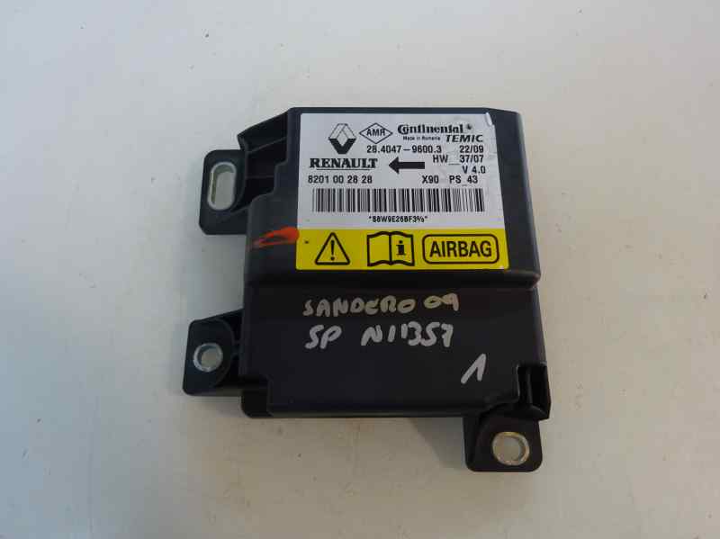 ECU airbags DACIA SANDERO 1.5 dCi 1686409 | B-Parts
