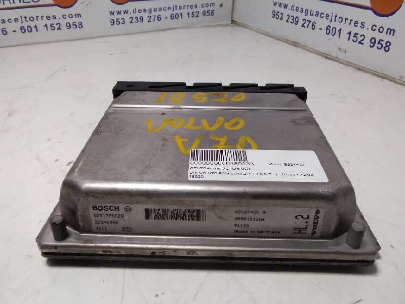 Engine control unit (ECU) VOLVO V70 II (285) 2.4 T 2284366 | B-Parts