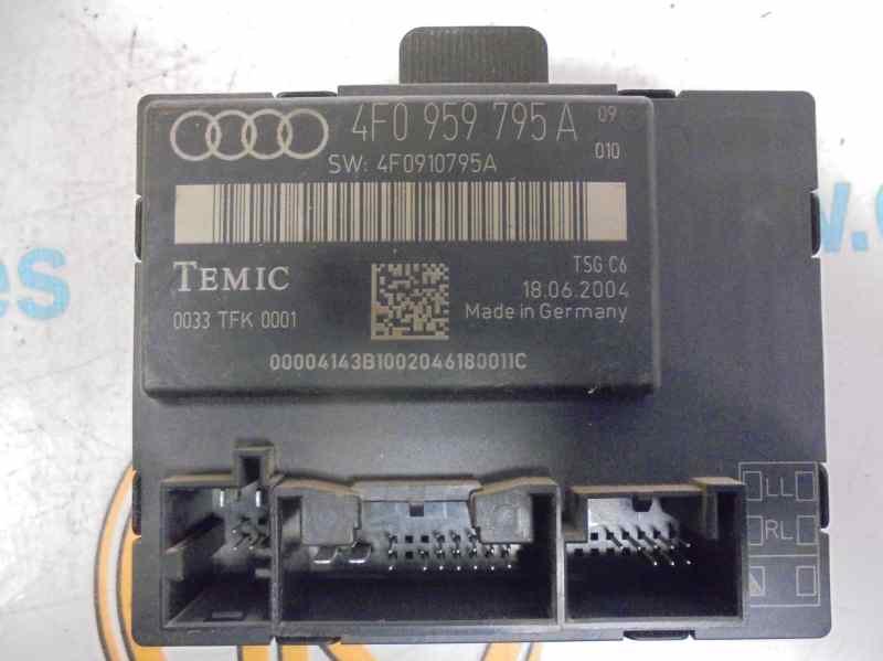 Comfort control module AUDI A6 C6 (4F2) 3.0 TDI quattro 2805225 | B-Parts