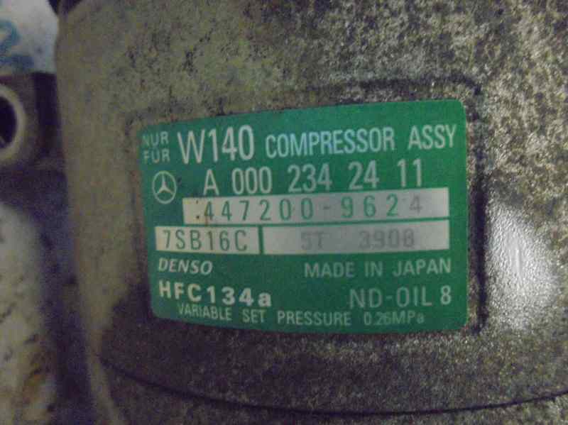 AC compressor MERCEDES-BENZ M-CLASS (W163) ML 320 (163.154) 3185925 | B ...