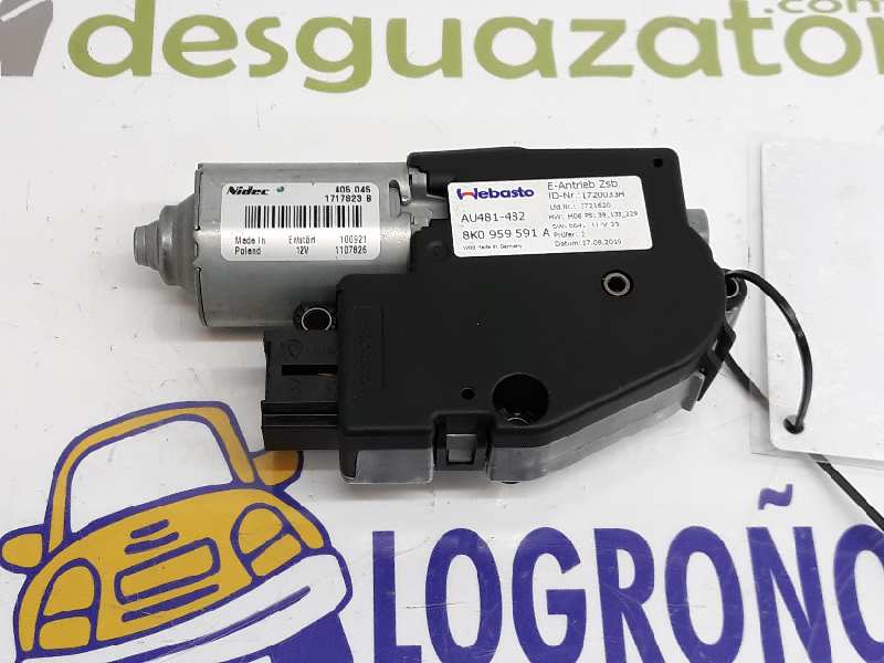 Sunroof engine AUDI A4 Avant (8K5, B8) 2.7 TDI 8K0959591A | B-Parts