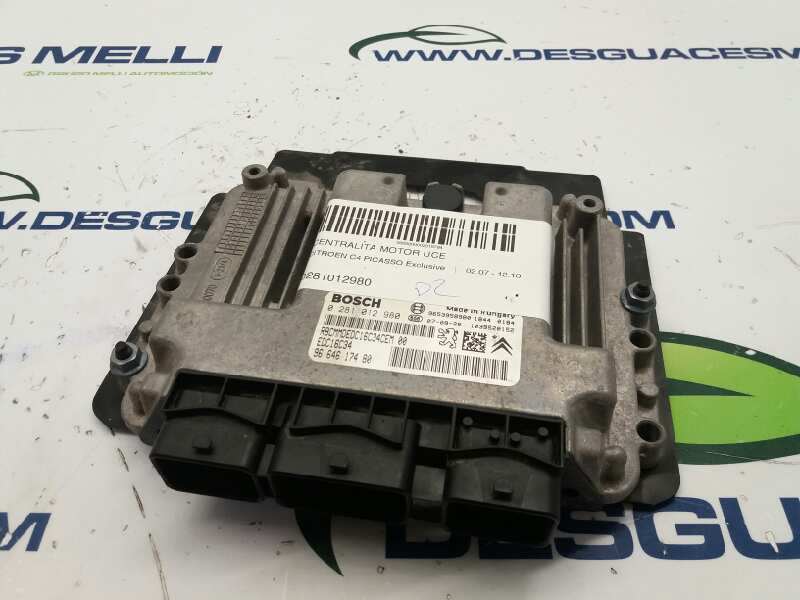 Engine control unit (ECU) CITROËN C4 Picasso I MPV (UD_) 1.6 HDi ...