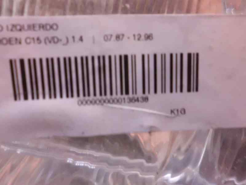 Left headlight CITROËN C15 Van (VD_) 1.4 | B-Parts