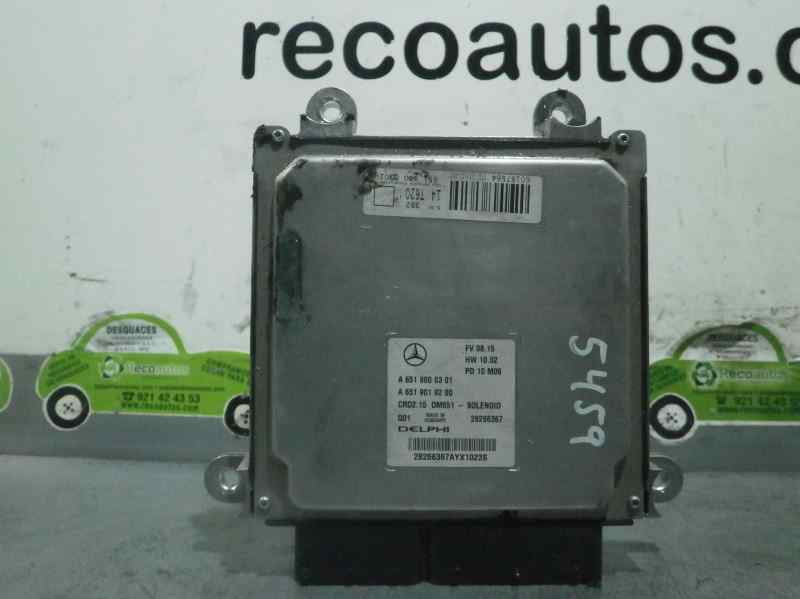 Engine control unit (ECU) MERCEDES-BENZ C-CLASS (W204) C 220 CDI (204. ...