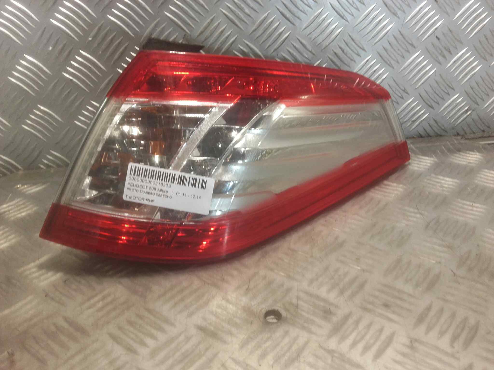 Right taillight PEUGEOT 508 SW I (8E_) 2.0 HDi | B-Parts