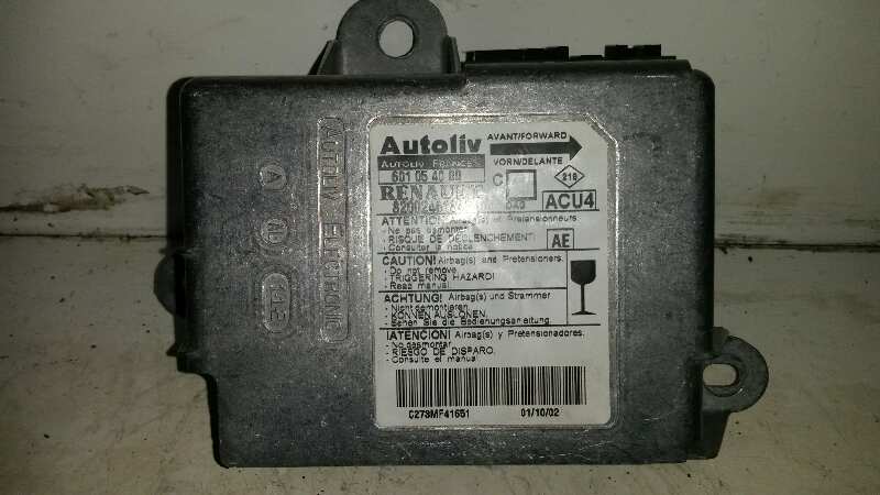 ECU airbags RENAULT MEGANE II (BM0/1_, CM0/1_) 1.9 dCi (BM0G, CM0G ...