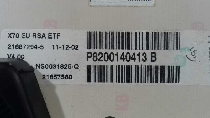 Instrument cluster RENAULT MASTER II Van (FD) 2.5 D 2005154 | B-Parts