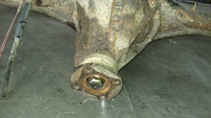 Rear axle NISSAN PICK UP (D22) 2.5 TD 4WD | B-Parts