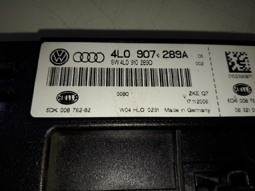Electronic module AUDI Q7 (4LB) 3.0 TDI quattro 4L0907289A | B-Parts