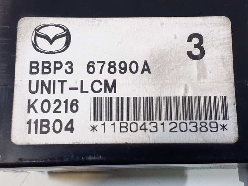 Electronic module MAZDA 3 Saloon (BL) 2.2 MZR CD (BL10) 7161628 | B-Parts