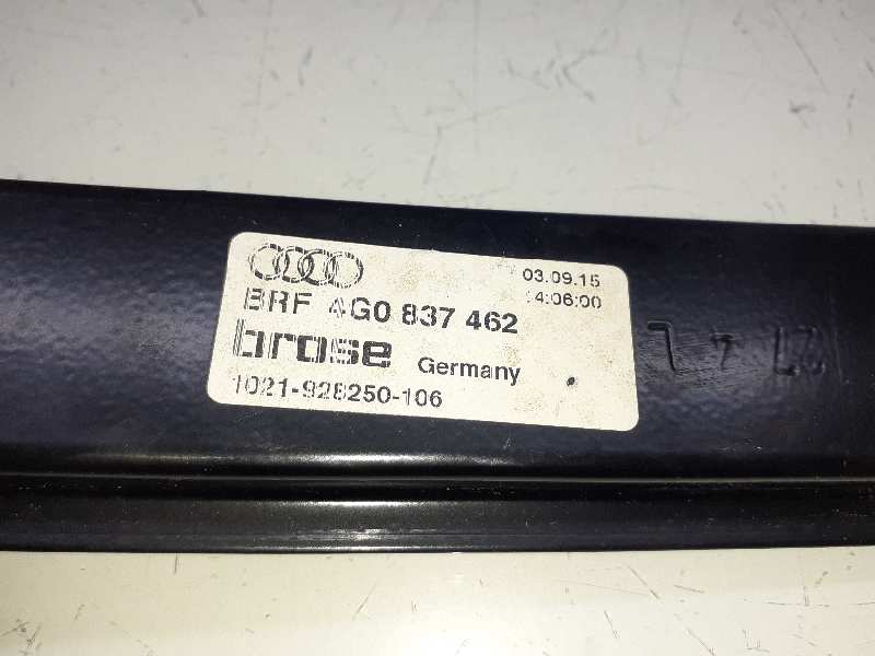 Front right window mechanism AUDI A6 C7 Avant (4G5, 4GD) 2.0 TDI ...