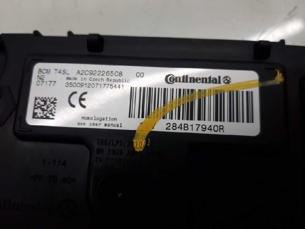 Electronic module DACIA SANDERO II 1.2 8197674 | B-Parts