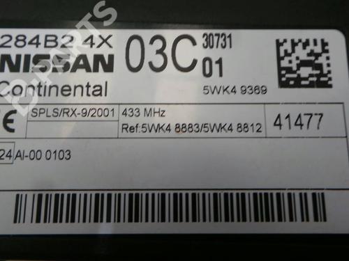 Electronic module NISSAN NP300 NAVARA (D40) 2.5 dCi 4WD 1293120 | B-Parts