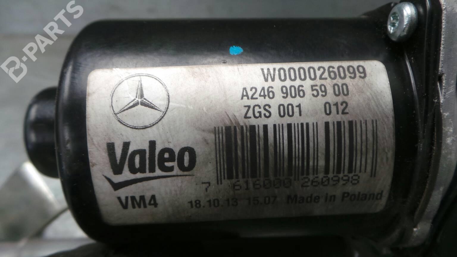 Front wipers mechanism MERCEDES-BENZ B-CLASS (W246, W242) B 180 CDI ...