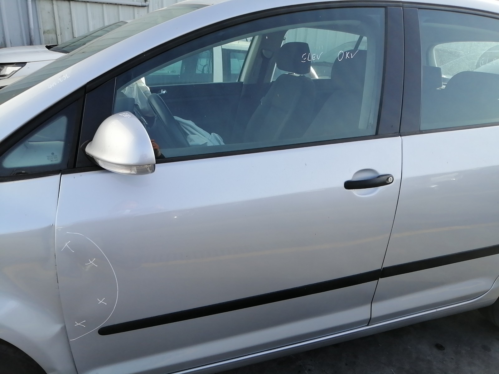 Left front door VW GOLF PLUS V (5M1, 521) 1.9 TDI 9076559 | B-Parts