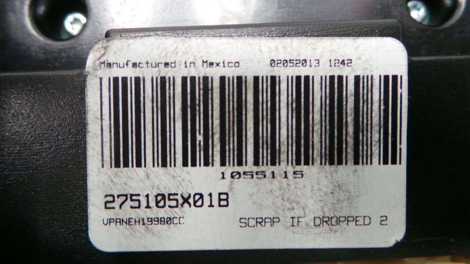 Climate control NISSAN NP300 NAVARA (D40) 2.5 dCi 4WD 275105X01B | B-Parts