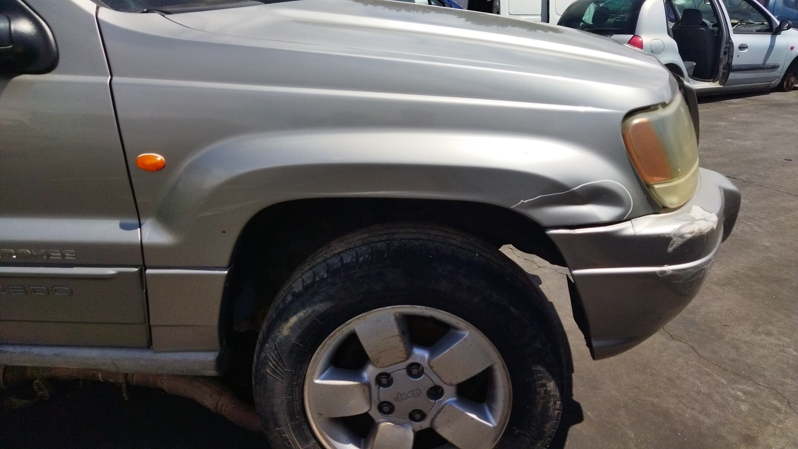 Right front fenders JEEP GRAND CHEROKEE II (WJ, WG) 3.1 TD 4x4 9853380 ...