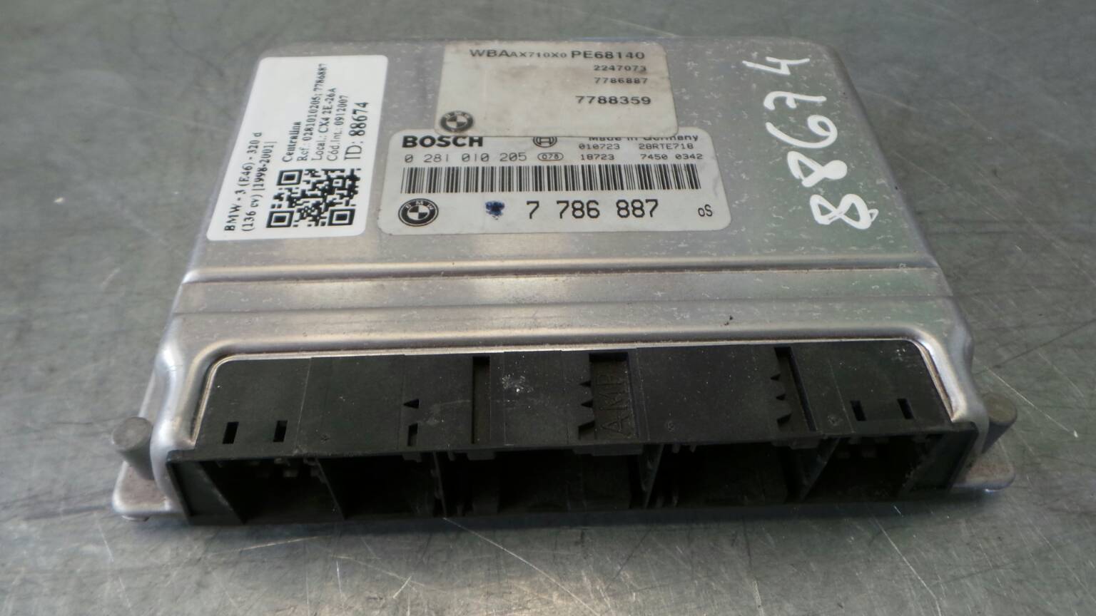 Control unit BMW 3 (E46) 320 d 88674 | B-Parts