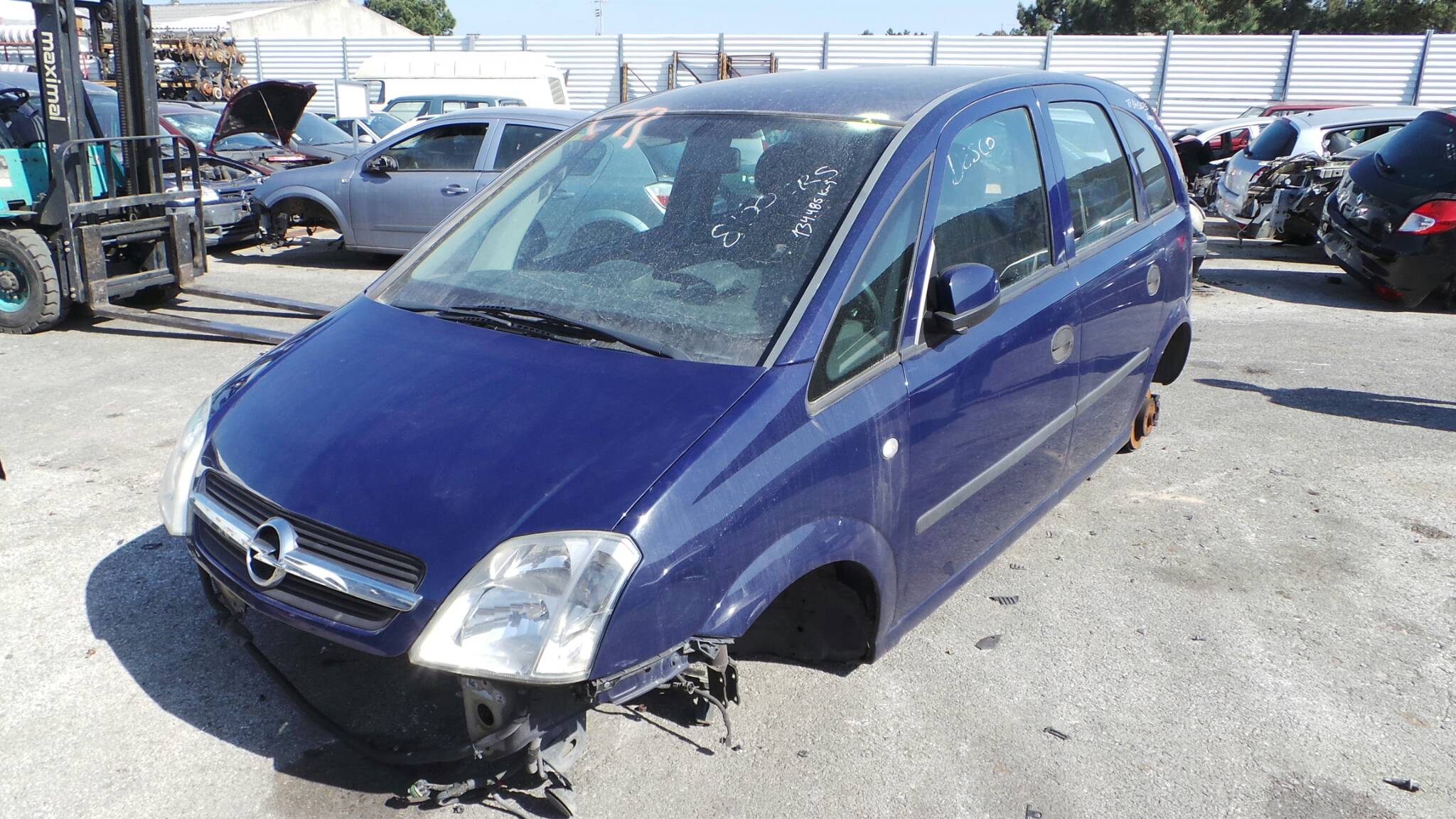 Porte avant droite OPEL MERIVA A MPV (X03) 1.7 DTI (E75) | B-Parts