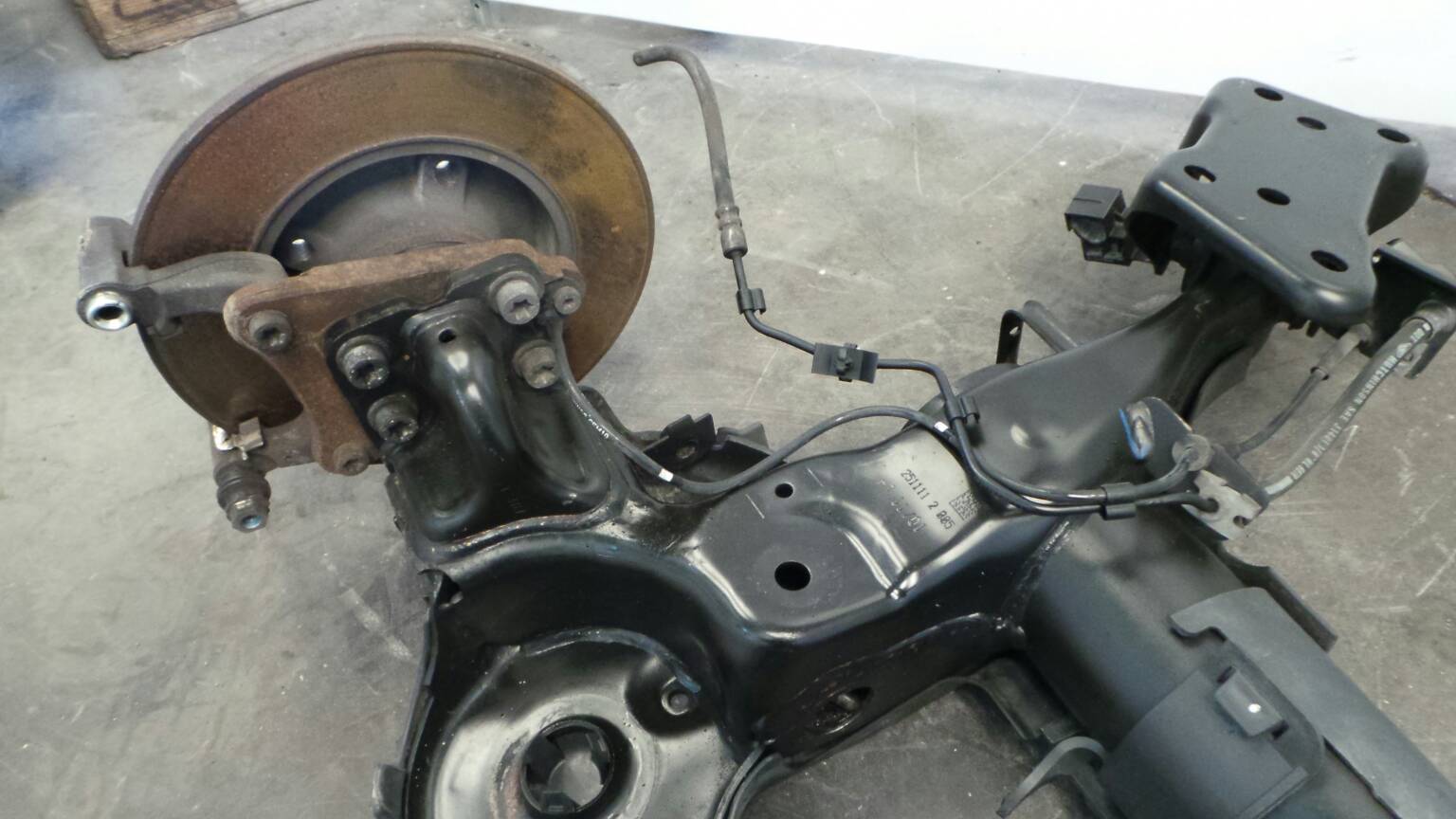 Rear axle PEUGEOT 207 CC (WD_) 1.6 HDi | B-Parts