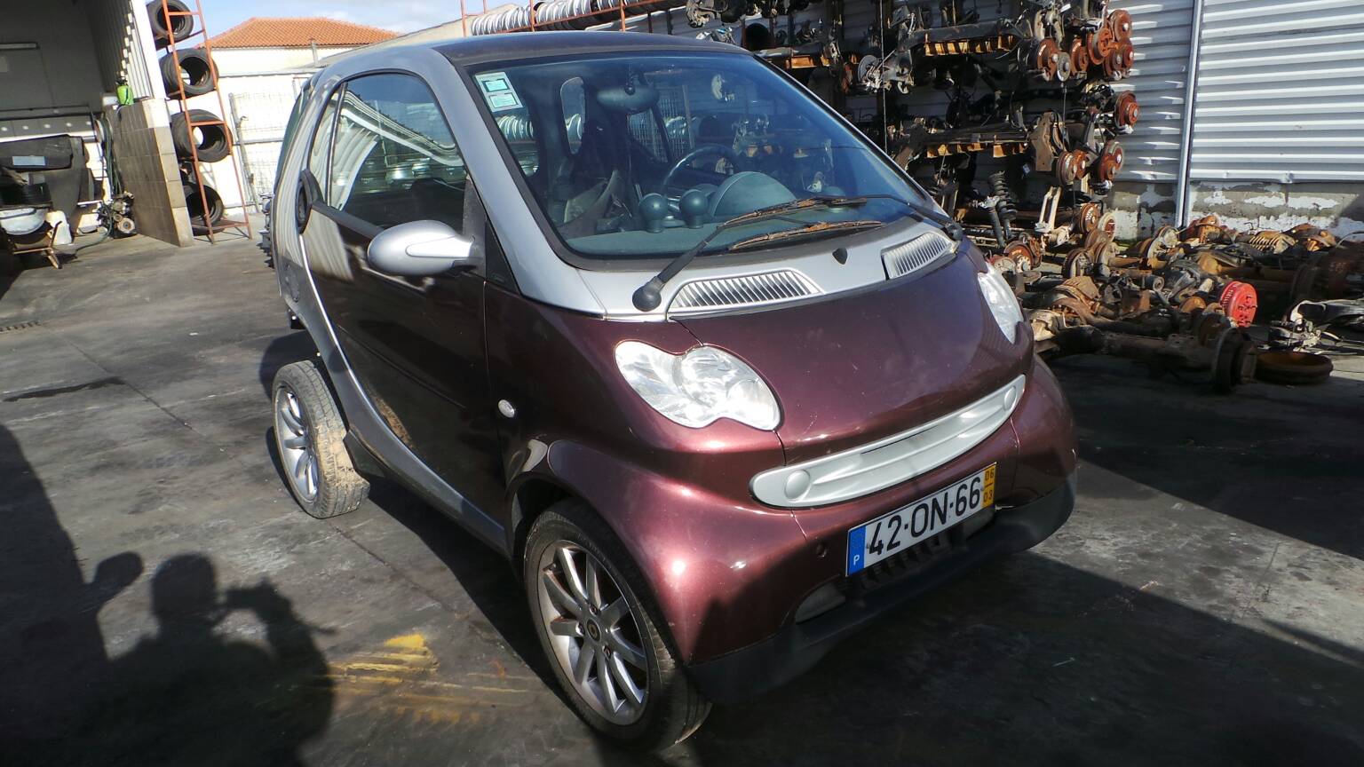 Aile avant gauche SMART FORTWO Coupe (450) 0.8 CDI (450.300, 450.301 ...