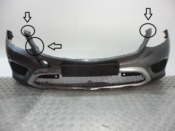Front bumper MERCEDES-BENZ GLC (X253) 250 d 4-matic (253.909) 6437370 ...