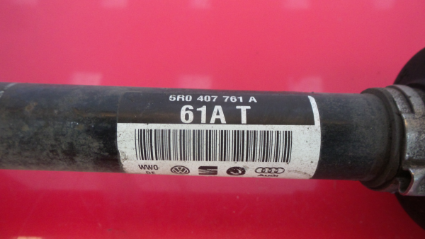 Left front driveshaft AUDI A1 (8X1, 8XK) 1.6 TDI 6R0 407 761 A | B-Parts