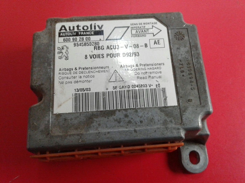 Calculateur Airbags PEUGEOT 406 (8B) 3974552 | B-Parts