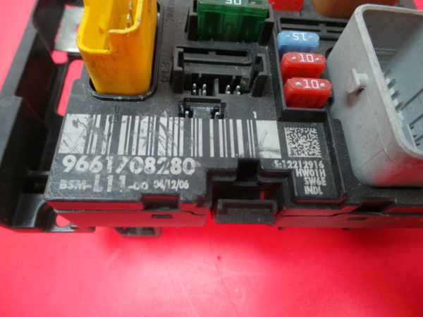 Electronic module PEUGEOT 307 (3A/C) 1.6 HDi 9661708280 | B-Parts