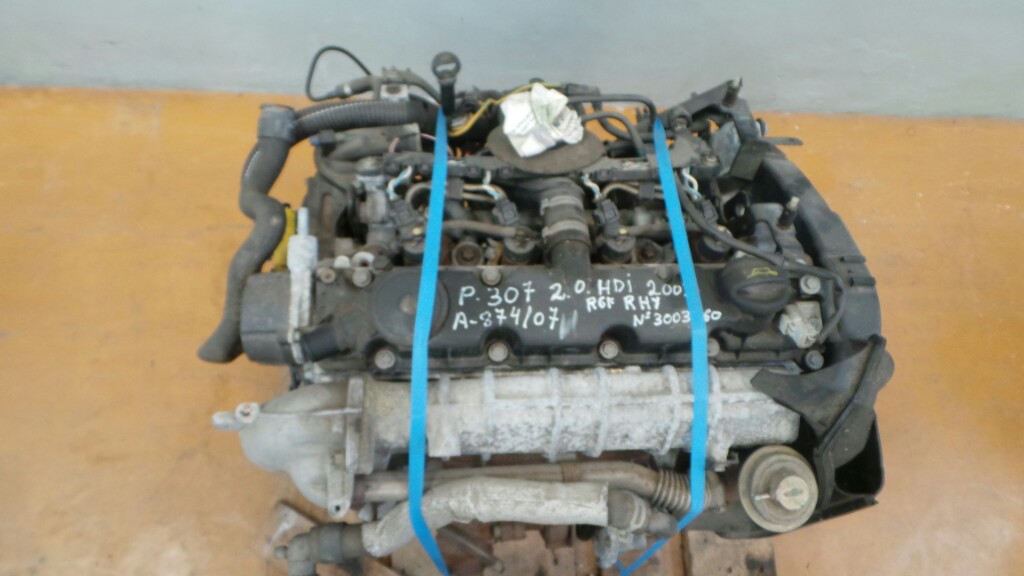 Engine PEUGEOT 307 SW (3H) 2.0 HDI 90 3484722 | B-Parts