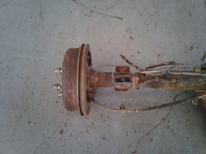 Rear axle MITSUBISHI L200 (K7_T, K6_T) | B-Parts