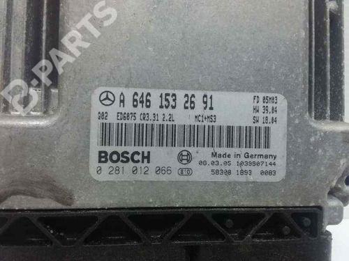 Engine control unit (ECU) MERCEDES-BENZ VITO / MIXTO Van (W639) 7471299 ...