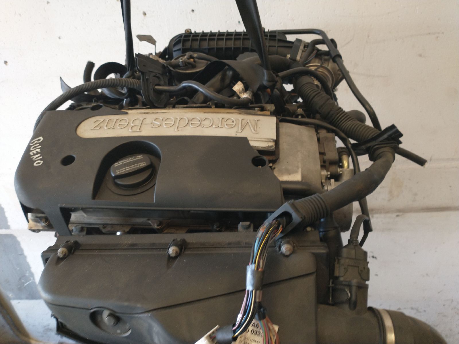 Engine MERCEDES-BENZ C-CLASS Coupe (CL203) C 220 CDI (203.708) 7505907 ...
