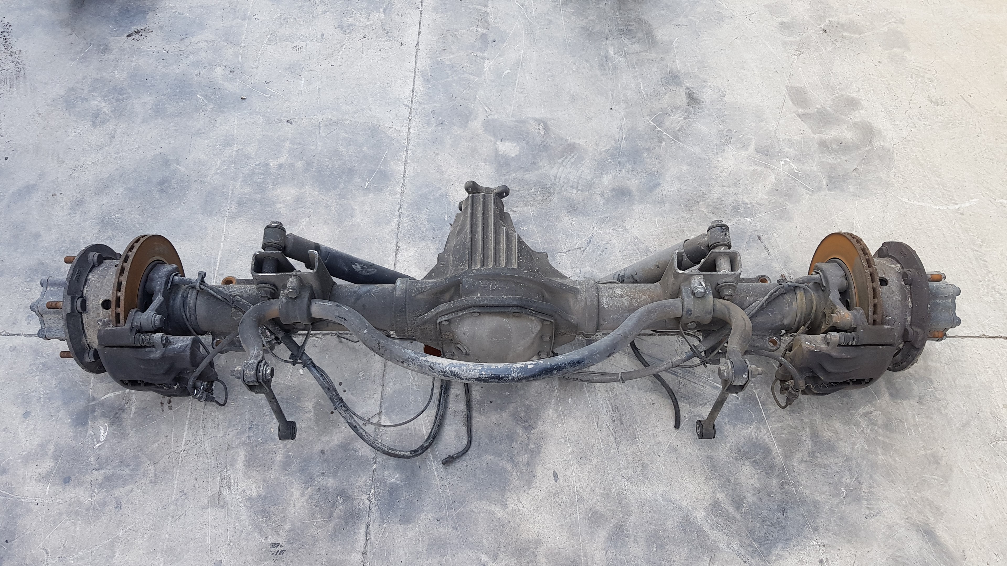 Rear axle MERCEDES-BENZ SPRINTER 4-t Van (B904) 413 CDI 12066271 | B-Parts