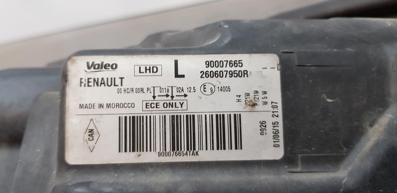 Left headlight DACIA LODGY (JS_) 1.5 dCi 9757238 | B-Parts