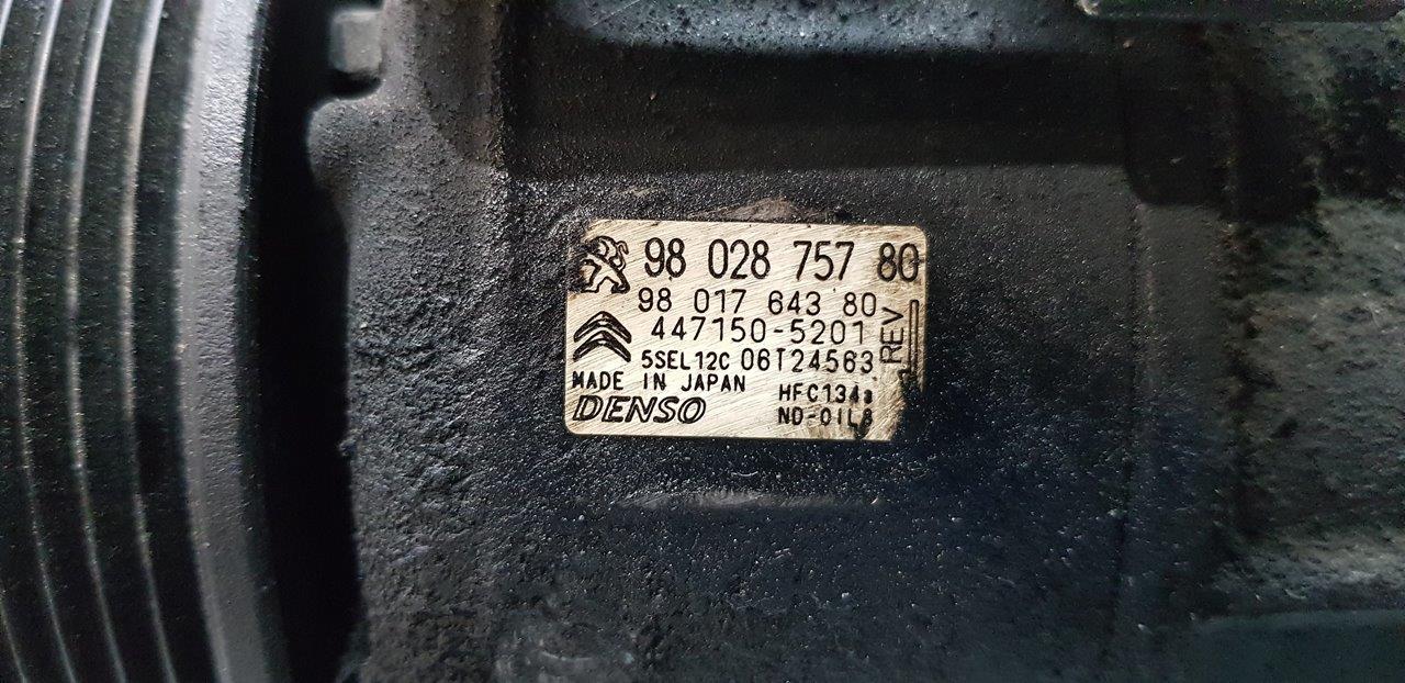 AC compressor PEUGEOT 5008 (0U_, 0E_) 1.6 BlueHDi 120 9802875780 | B-Parts