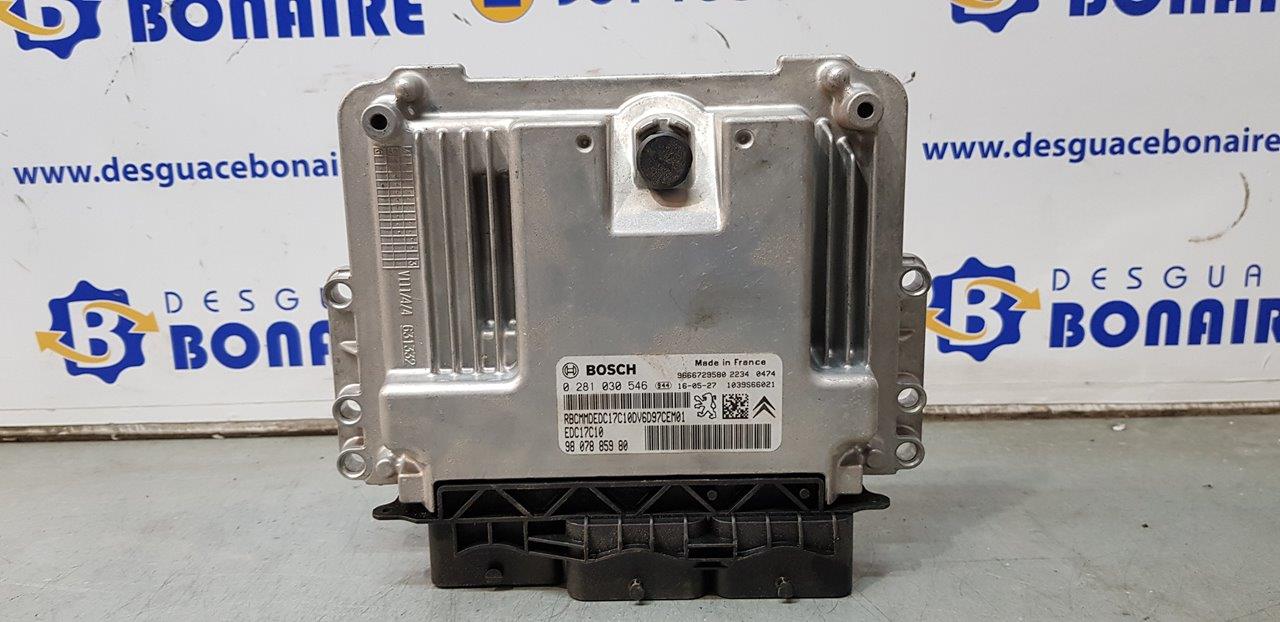 Engine control unit (ECU) CITROËN BERLINGO MULTISPACE (B9) 1.6 HDi 75 / BlueHDi 75 7591443 | B-Parts