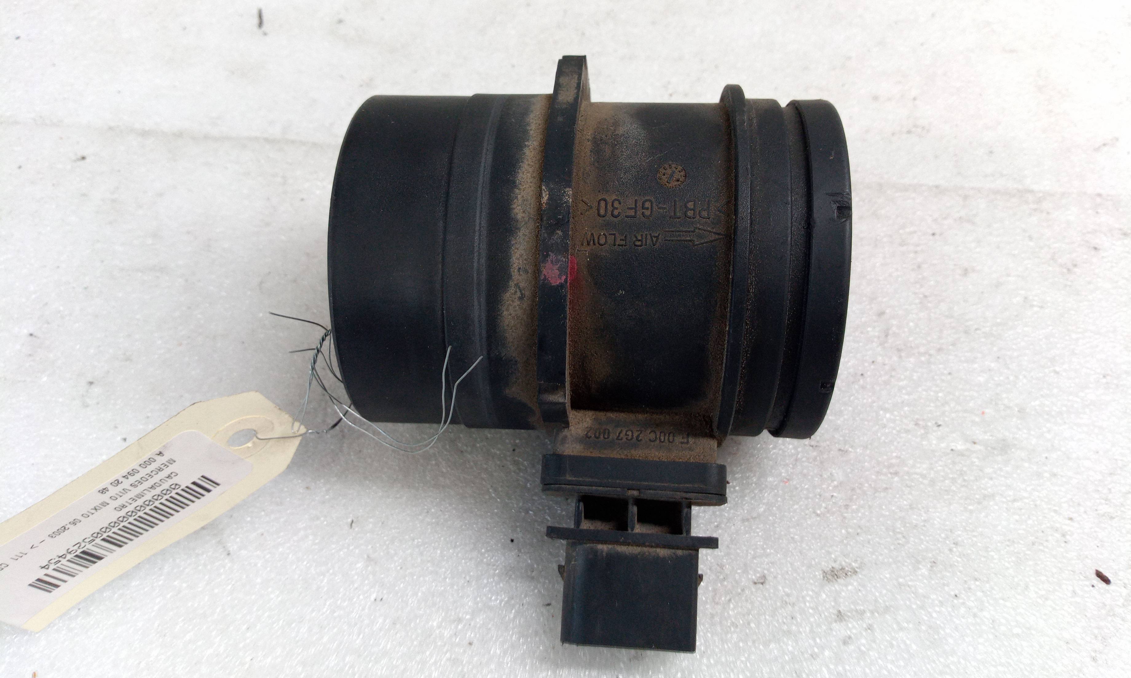 Mass air flow sensor MERCEDES-BENZ VITO / MIXTO Van (W639) 24802539 | B ...