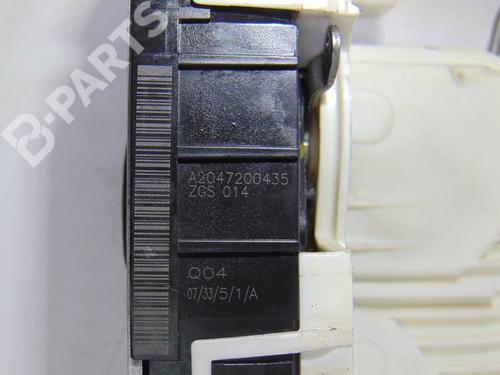 Front right lock MERCEDES-BENZ C-CLASS (W204) C 180 Kompressor (204.046 ...