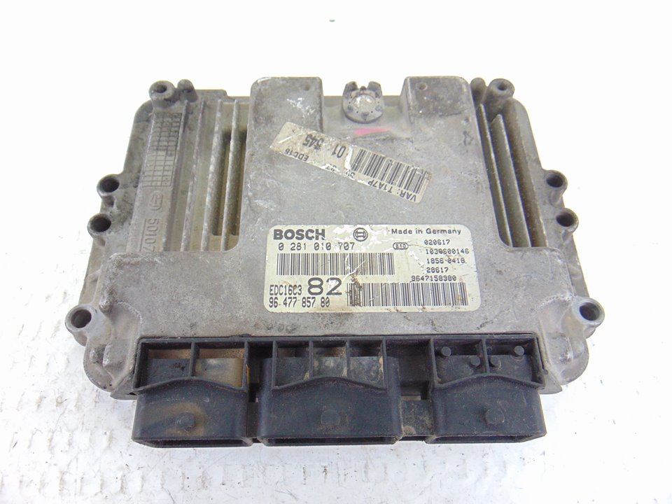 Engine control unit (ECU) PEUGEOT 206 Hatchback (2A/C) 9952655 | B-Parts
