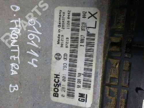 Engine control unit (ECU) OPEL FRONTERA B (U99) 2.2 DTI (6B_ZC, 6B_VF ...