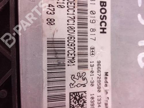 Engine control unit (ECU) CITROËN BERLINGO MULTISPACE (B9) 1.6 HDi 75 16V 7923746 | B-Parts