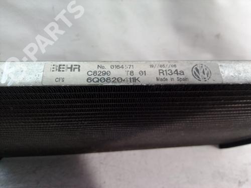 AC radiator VW POLO (9N_, 9A_) 1.4 16V 9673960 | B-Parts