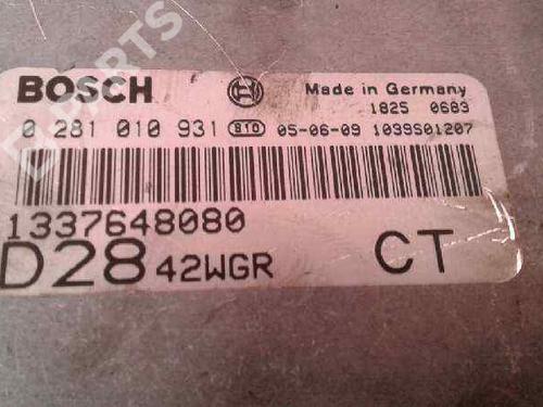 Engine control unit (ECU) PEUGEOT BOXER Van (244) 7993220 | B-Parts